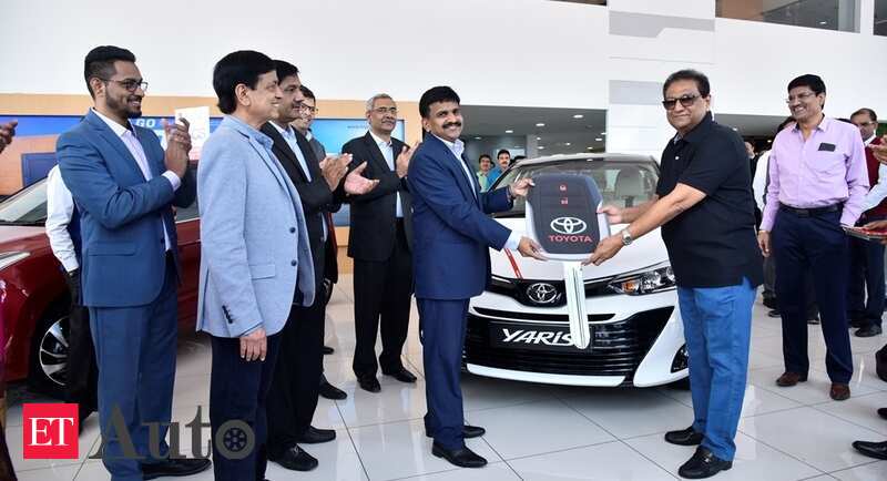 Toyota Kirloskar Motor: Toyota Kirloskar Motor opens its new dealership ...