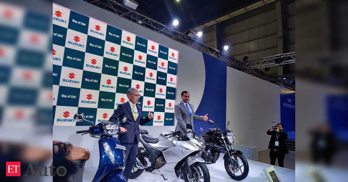 Suzuki Motorcycles At Auto Expo: Suzuki Motorcycle India showcases 23 ...