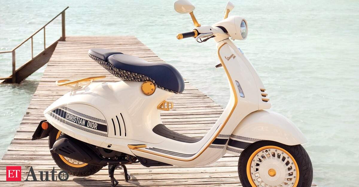 Vespa 946 Christian Dior: Vespa unveils limited edition 946 Christian ...