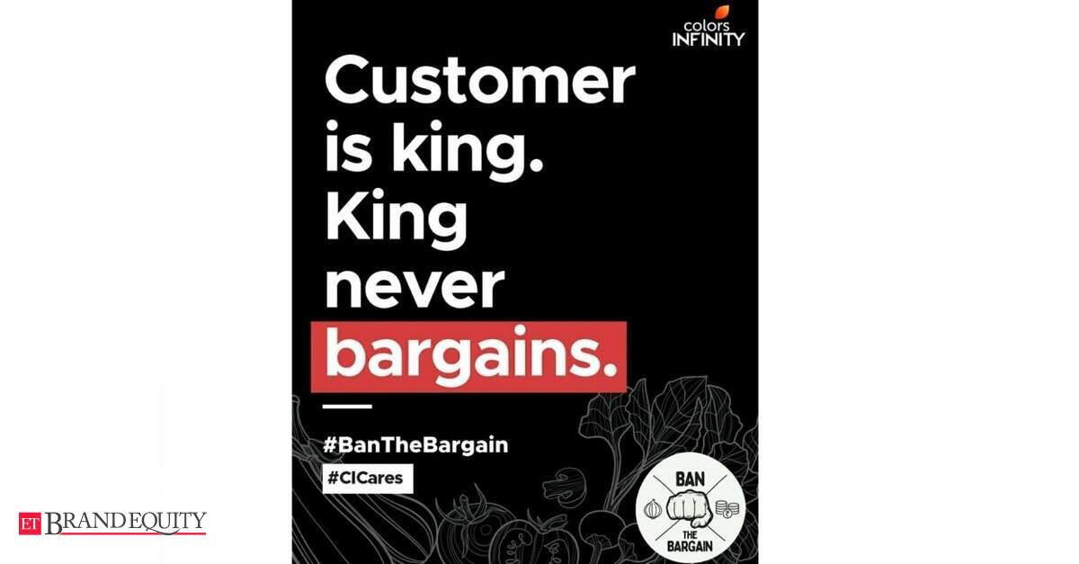 Colors Infinity says no to bargaining in new campaign, ETBrandEquity