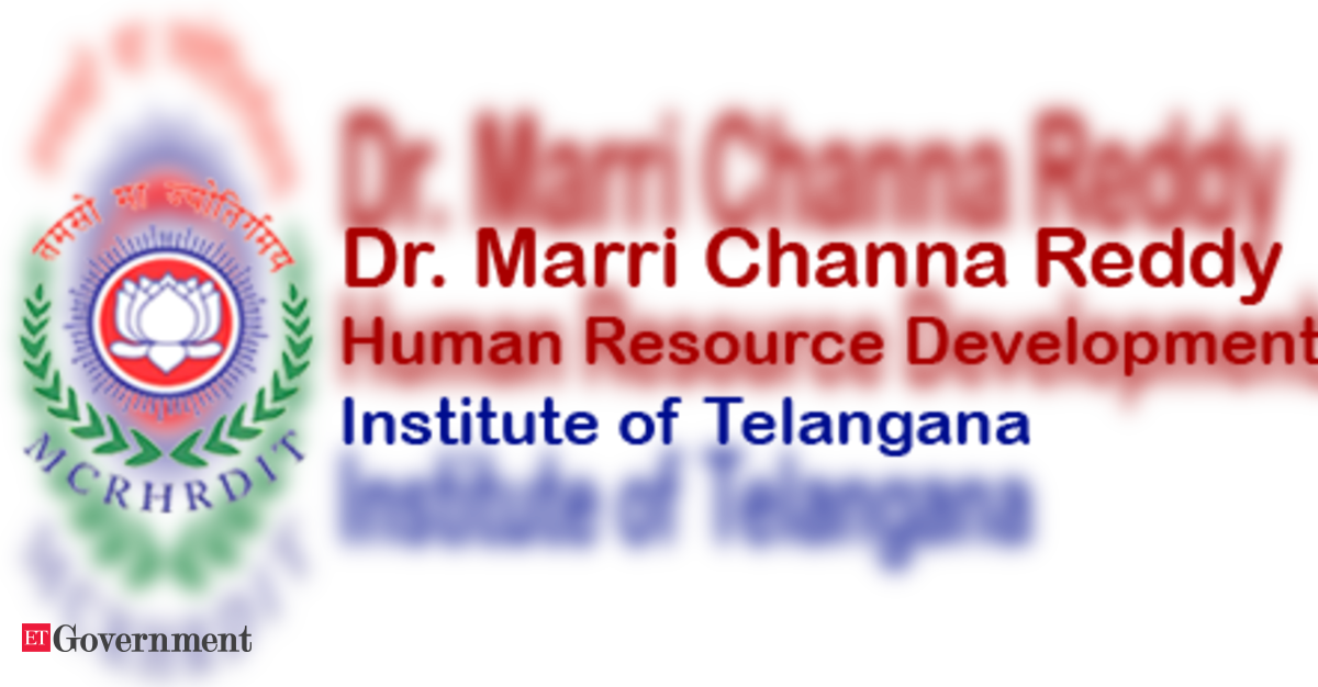 Dr MCR HRD Institute trains record number of 10,121 officers through ...