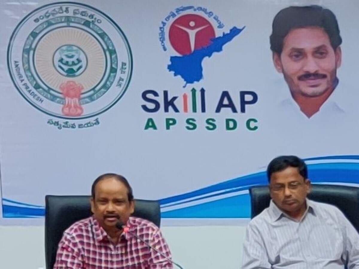 Apssdc Logo Certificate Distribution Program Was Organized For