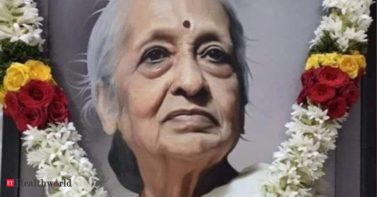 V Shanta: Cancer Institute founder V Shanta passes away in Chennai ...