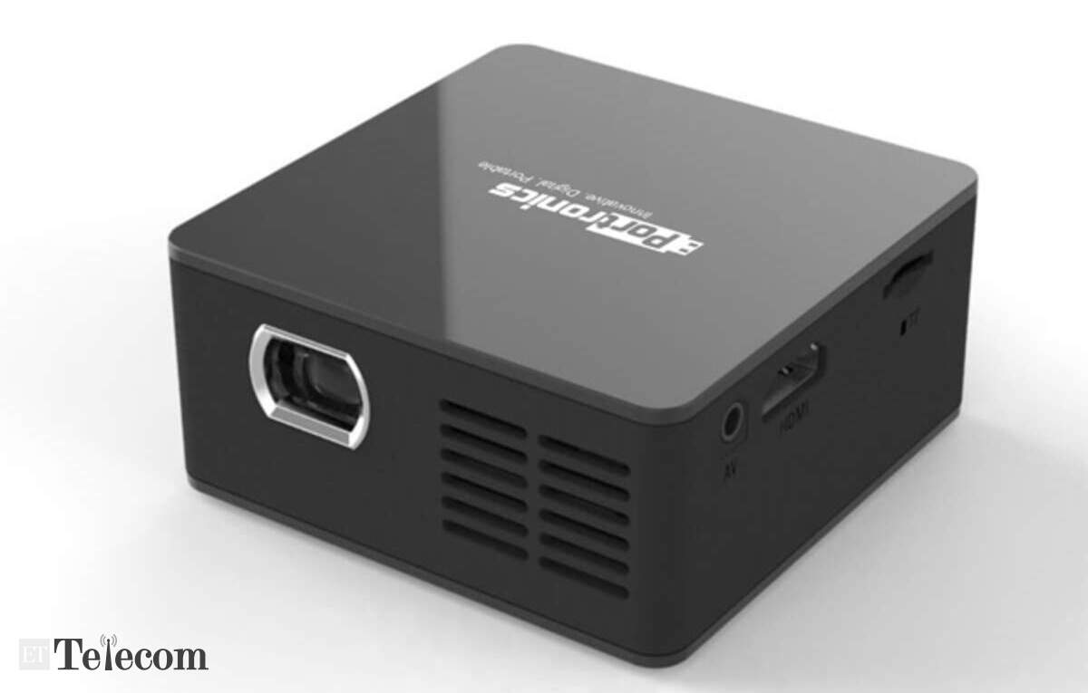 Portronics launches Wi-Fi LED projector at Rs 19,999, Telecom News, ET ...