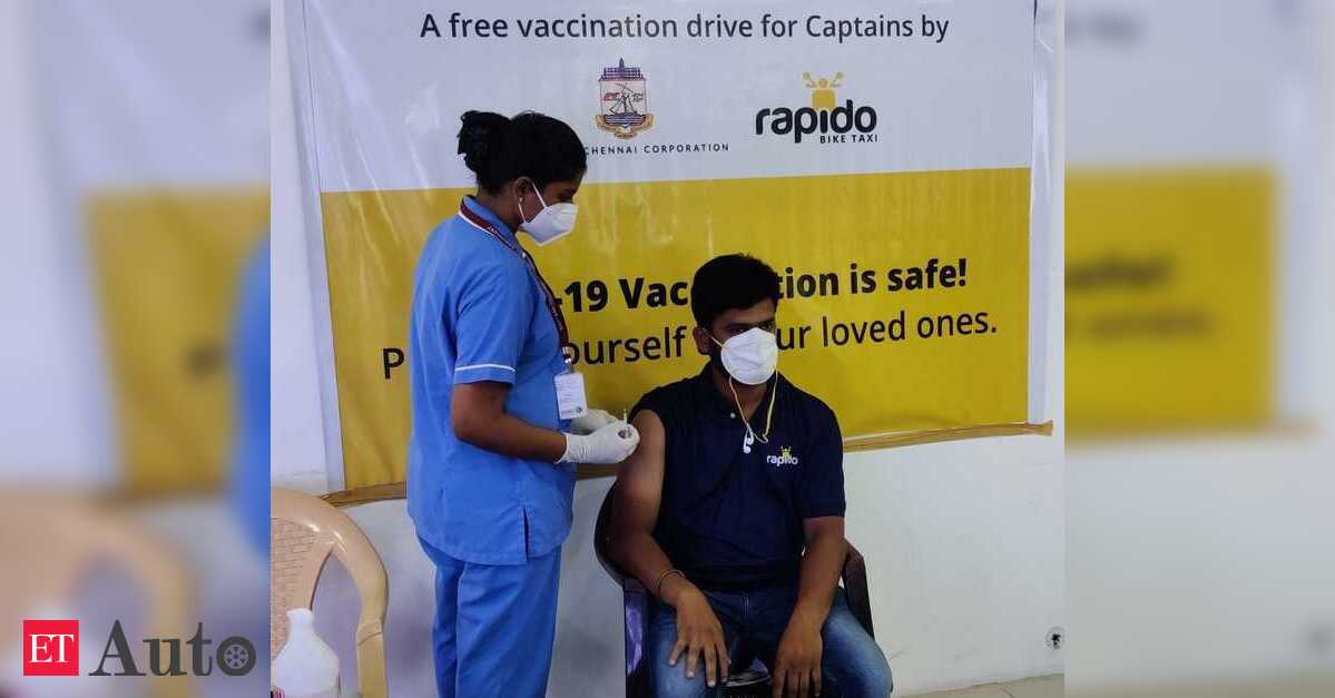 Vaccination Drive: Rapido partners with Chennai City Corpn. to ...