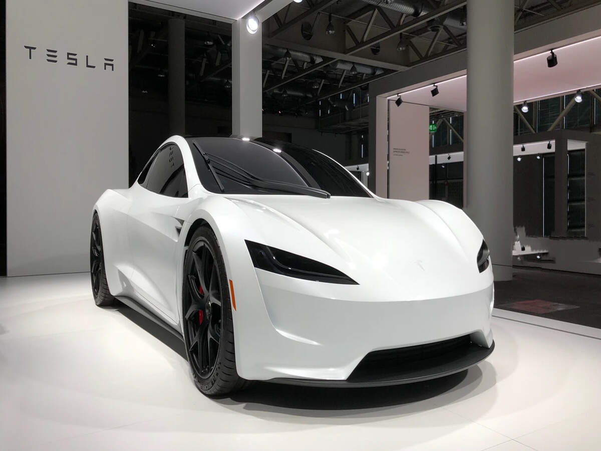 Elon musk new electric car store