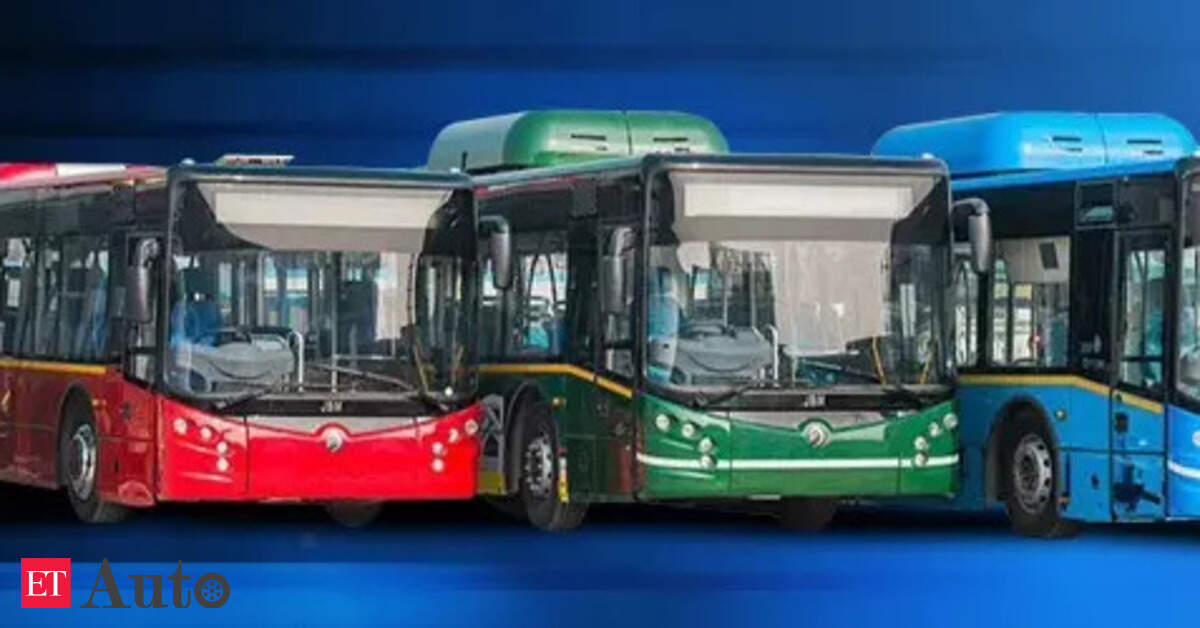 JBM auto: JBM Auto gets orders for 500 CNG, electric buses from various ...
