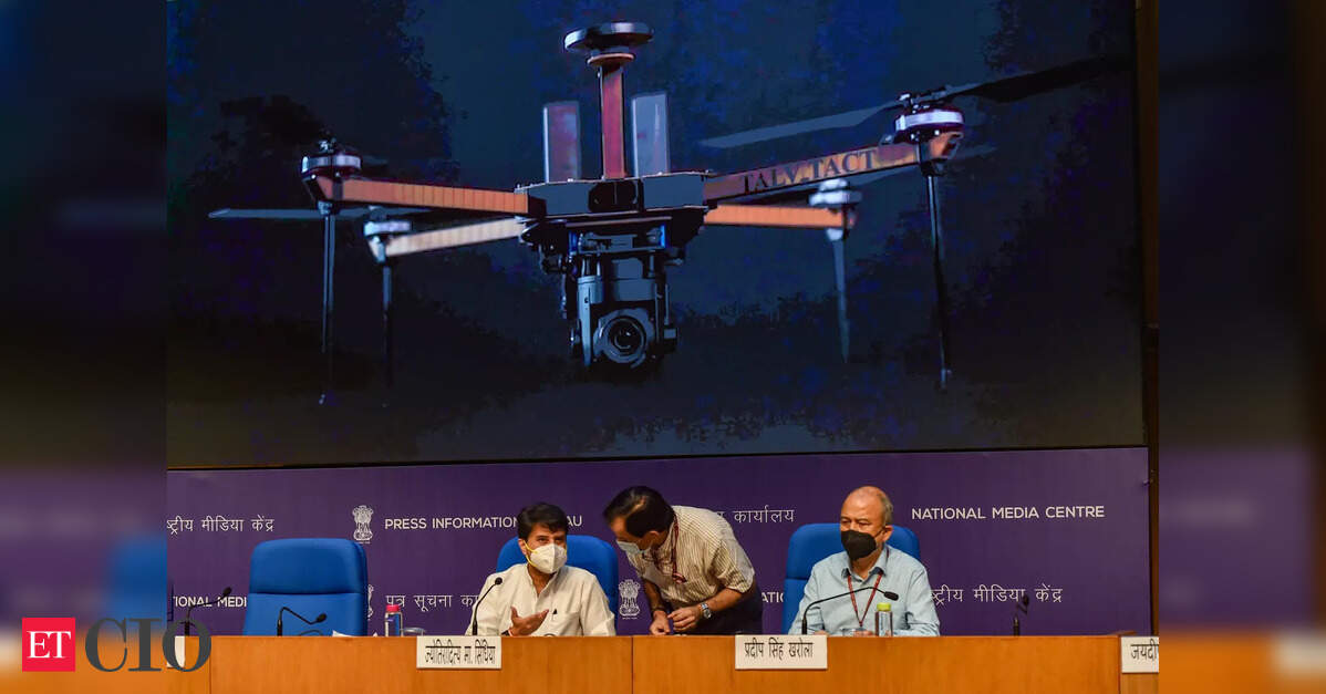 Drones: Centre releases India's airspace map for drone operations, ETCIO