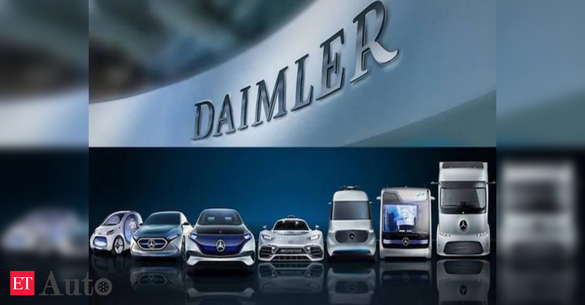 Daimler AG: Daimler Q3 posts higher profit despite chip shortage, ETAuto