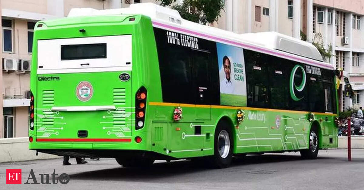 Olectra EV plant: Olectra Greentech to set up EV plant in Telangana ...