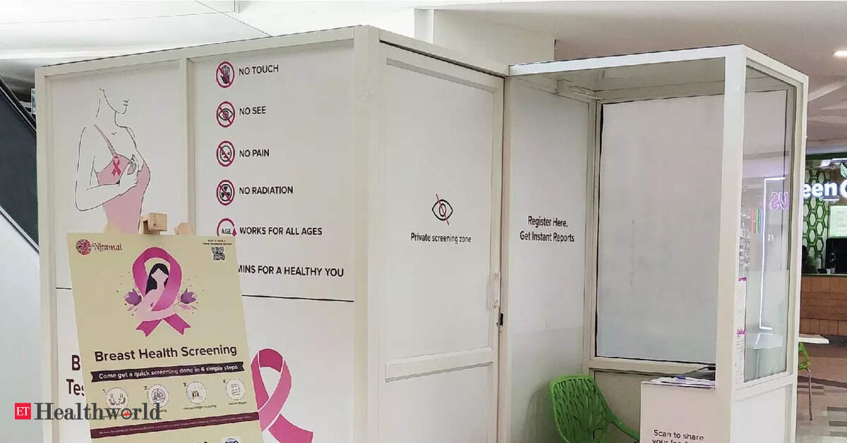 Breast Cancer: Niramai Health Pod offers breast cancer screening at Rs ...