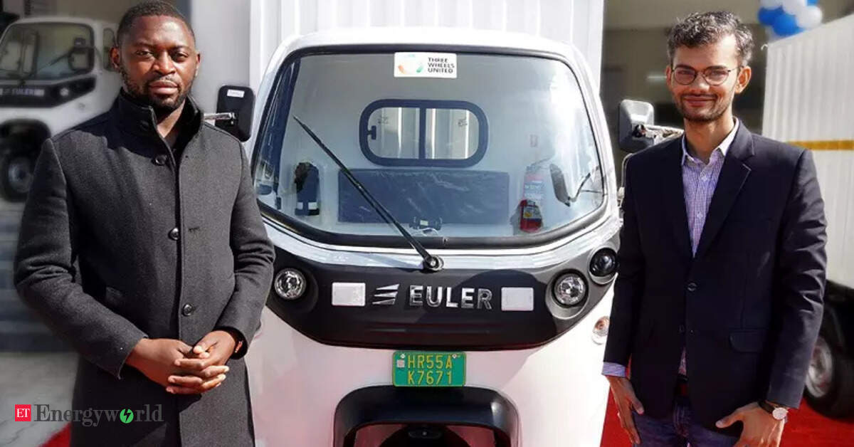 Euler: Euler Motors, TWU to deploy 1,000 electric three-wheelers within ...