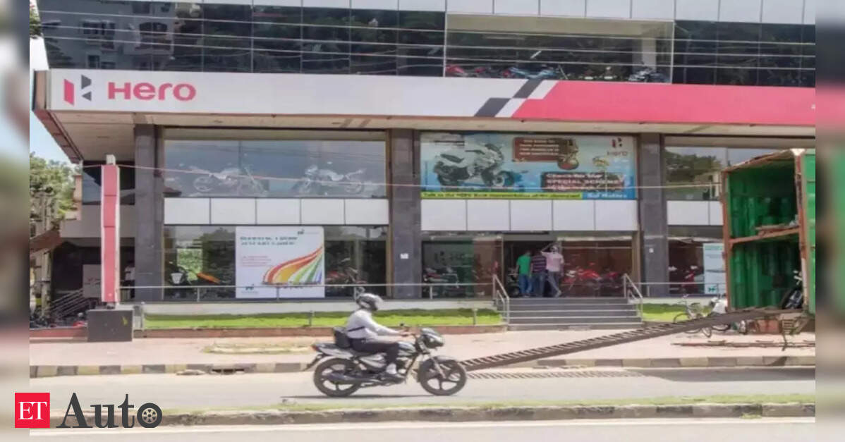 HERO MOTOCORP STOCK PRICE: Hero Motocorp shares tumble over 6%, ETAuto