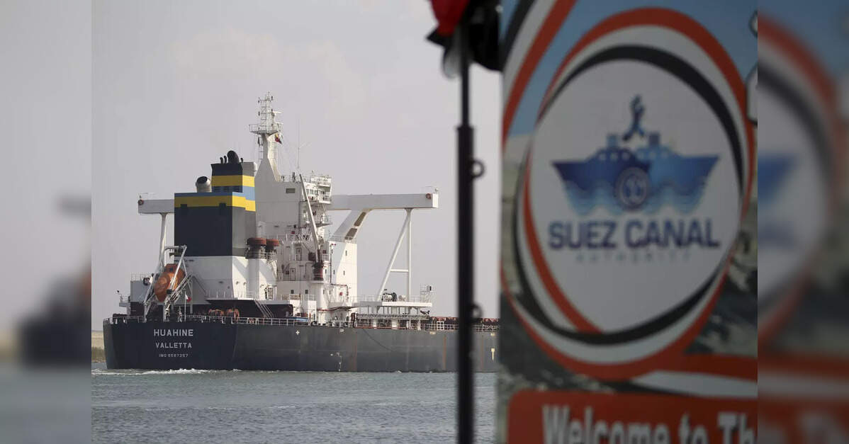 Suez Canal chief says April revenues hit all-time record, ETInfra