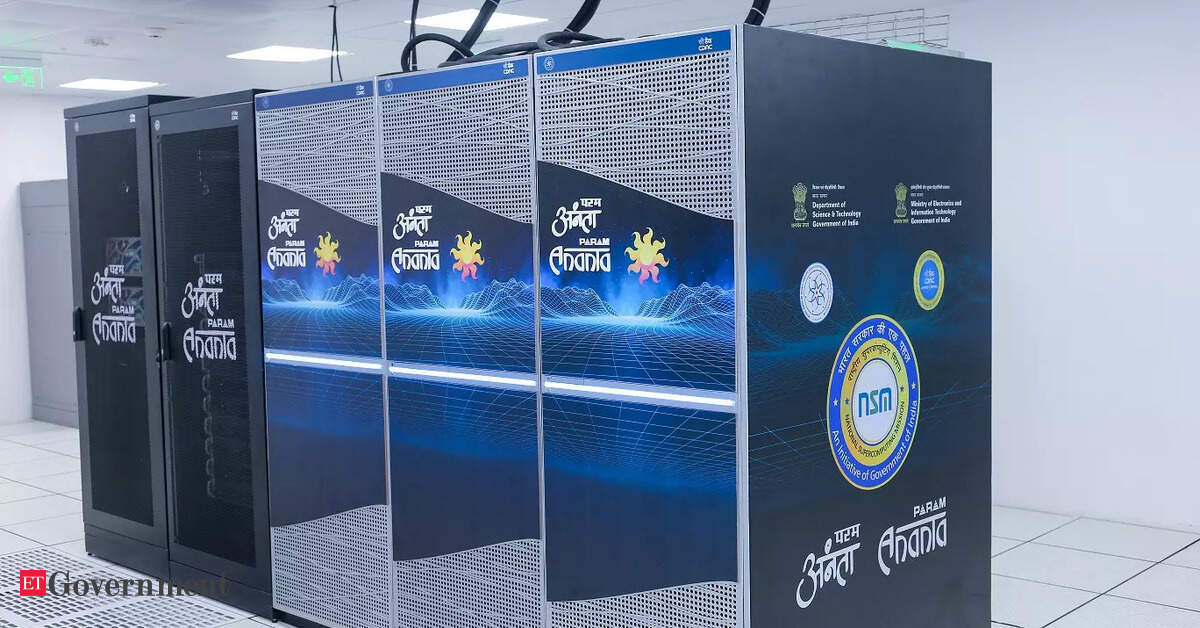 iit gandhinagar: PARAM ANANTA Supercomputer commissioned under Phase-2 National Supercomputing ...