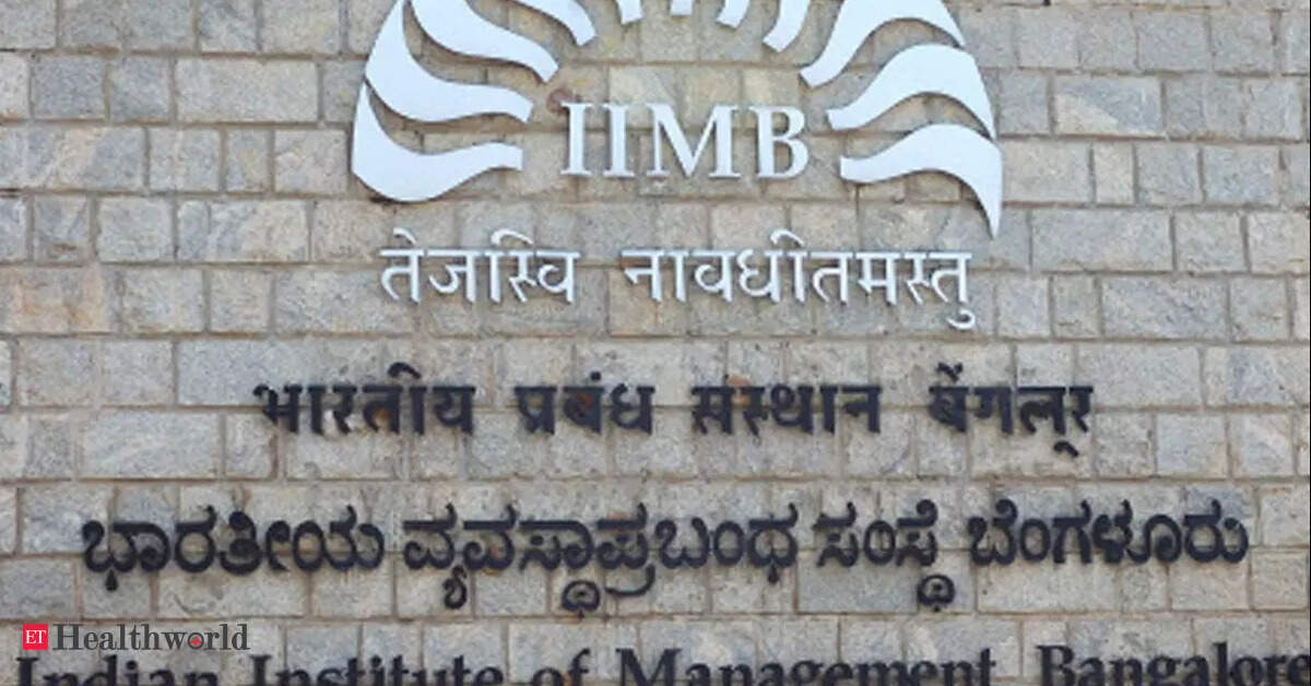 Iim Bangalore: IIM-B launches certificate programme in hospital ...