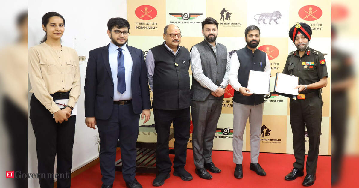 DFI and Indian Army collaborate for accelerating drone technology ...