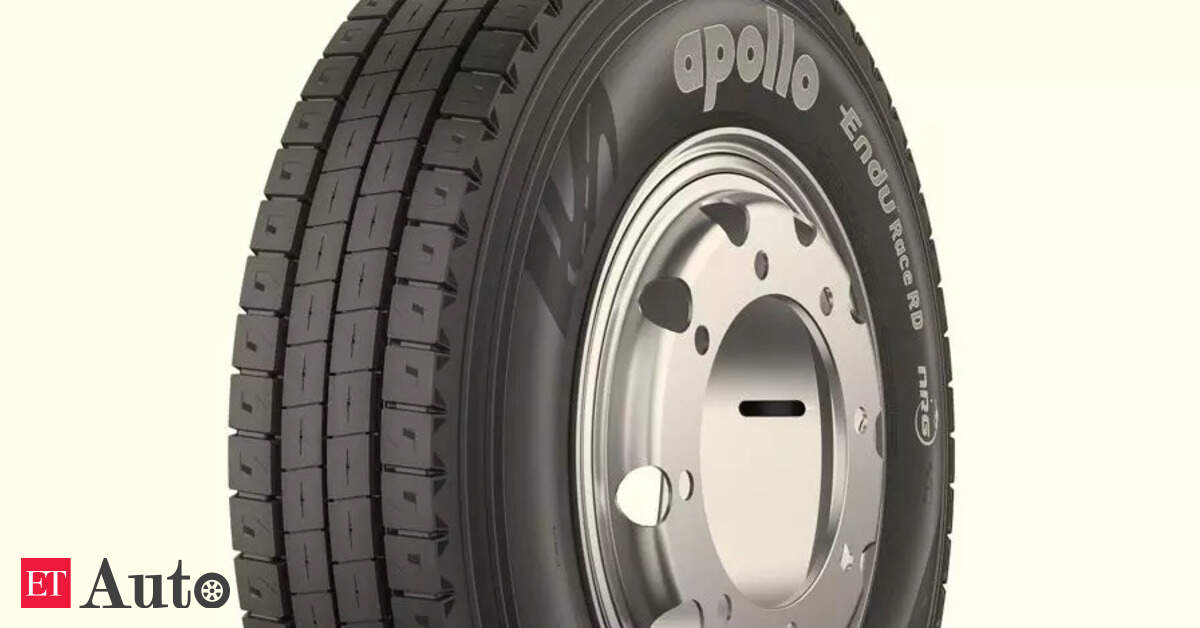 Apollo Tyres Launch: Apollo Tyres launches 5 new truck-bus radial tyres ...