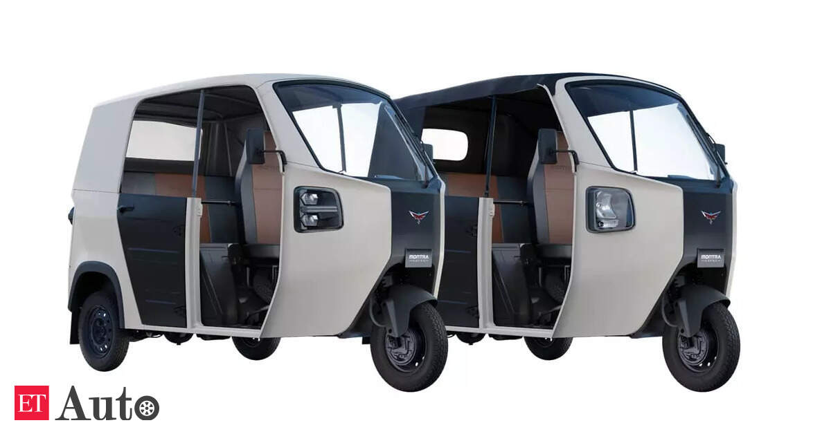 Ti Clean Mobility Launch: TI Clean Mobility launches Montra Electric 3W ...