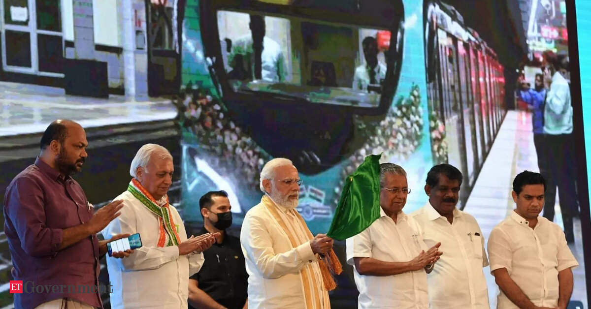 Kochi Metro Rail project phase-II from JLN Stadium to Infopark gets ...