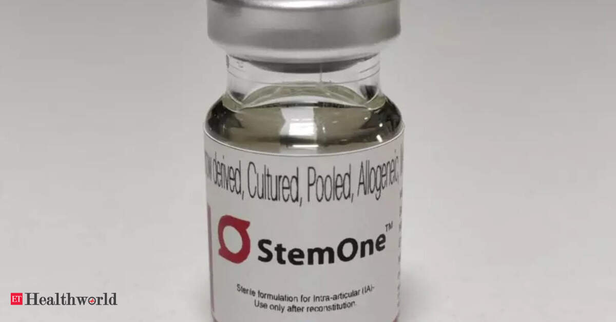 Stemone: Alkem and Stempeutics launch StemOne for treatment of knee ...
