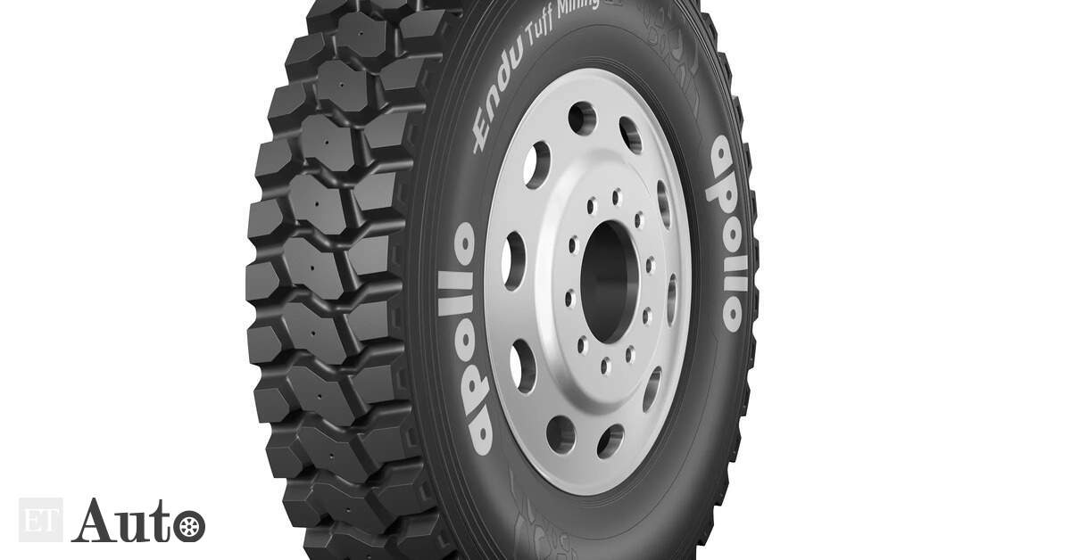 Apollo Tyres: Apollo introduces two new tyres for the mining segment ...
