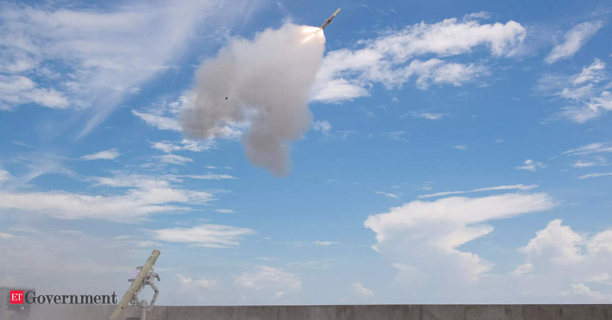 DRDO successfully conducts test flight of 'very short range air defence ...