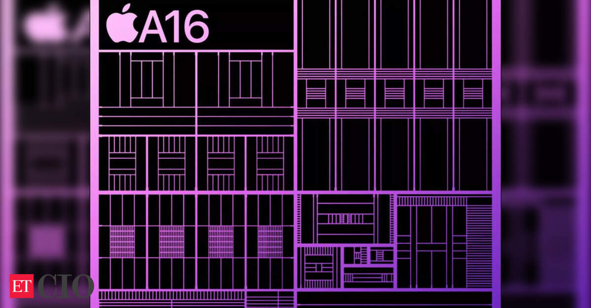 Apple's A16 Bionic chip shows underwhelming improvement over A15, ET CIO