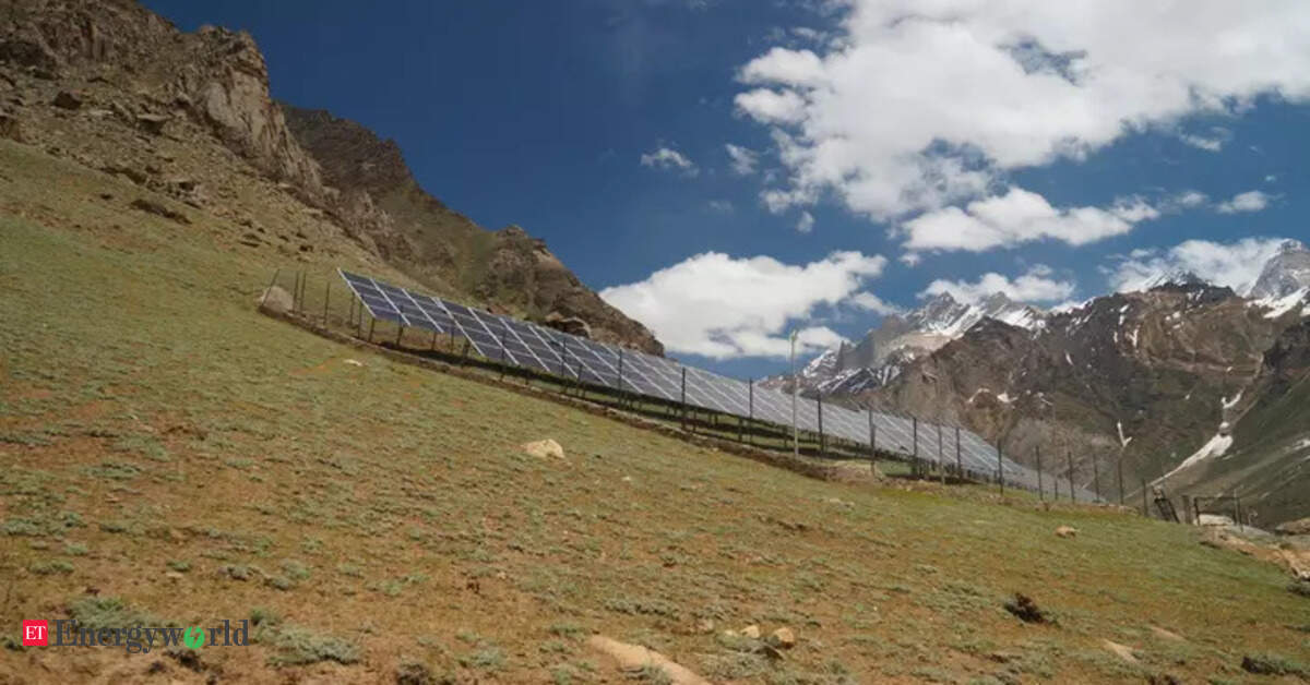 Ladakh: Immense potential for solar, geothermal, green hydrogen in ...