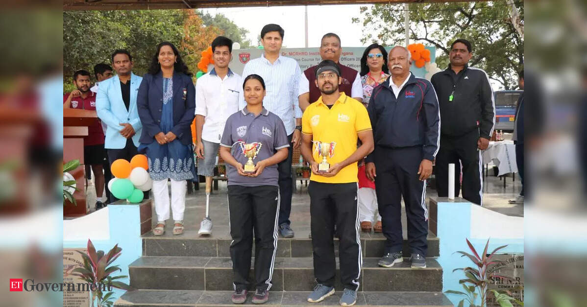 Dr MCR HRD Institute conducts sports festival for AIS, CCS, MES ...