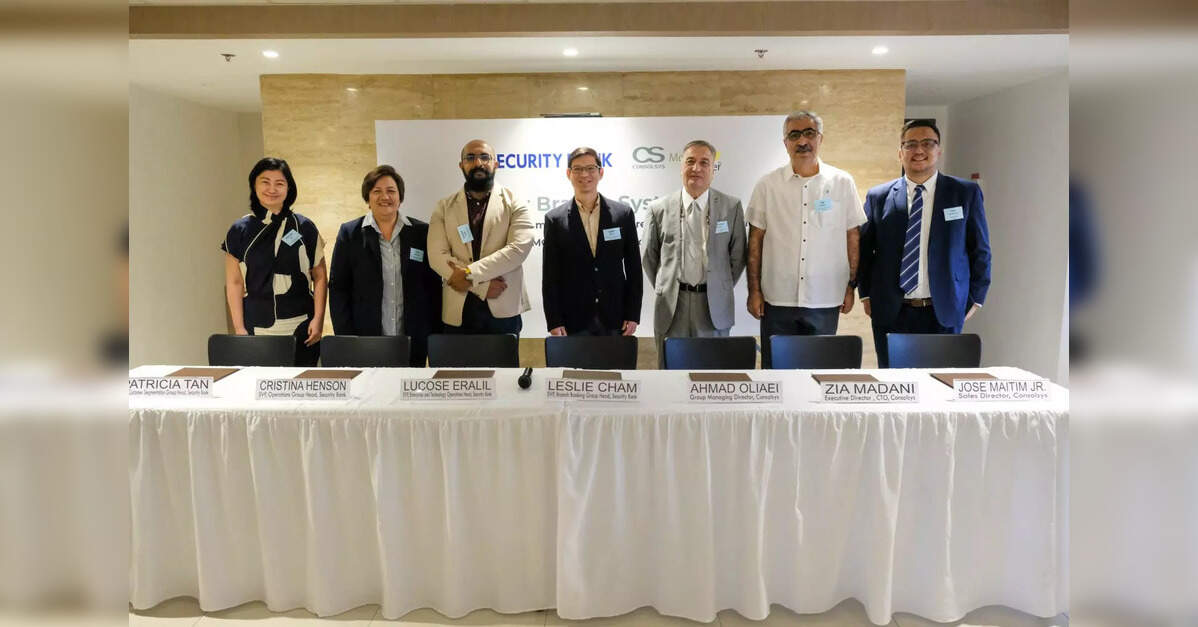 Security Bank, Consolsys ink partnership for banking automation, ETCIOSEA