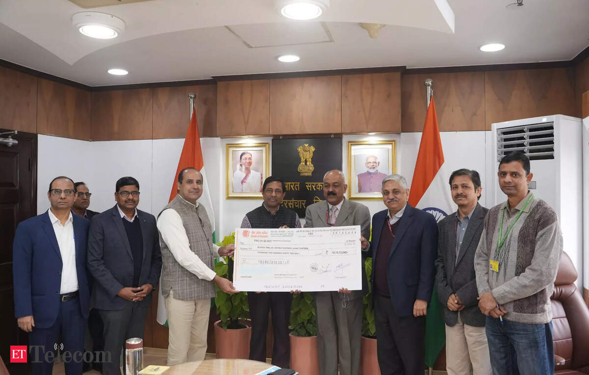 TCIL pays Rs 12.13 crore dividend to DoT for 2021-22, Telecom News, ET ...