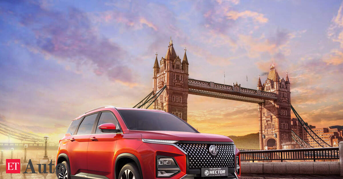 MG Motor India unveils Next-Gen Hector with ADAS technology, Auto News ...