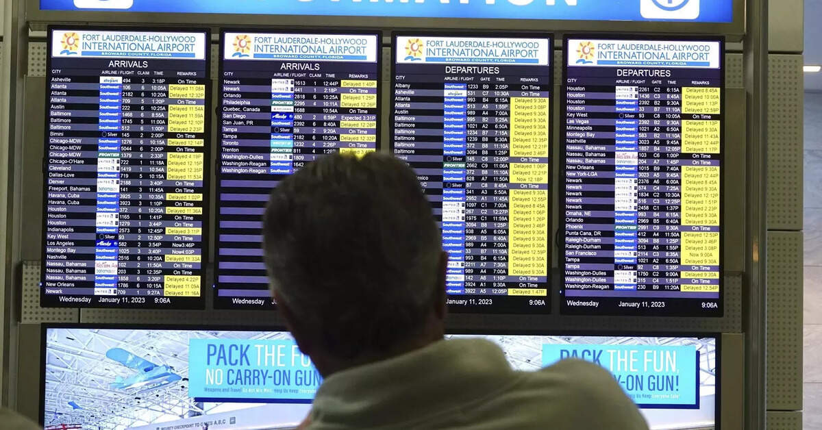 US flight disruption: FAA computer failure caused by people who damaged ...