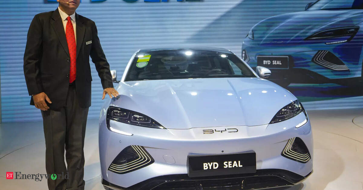 Chinese BYD bullish on India's passenger Electric Vehicle market ...