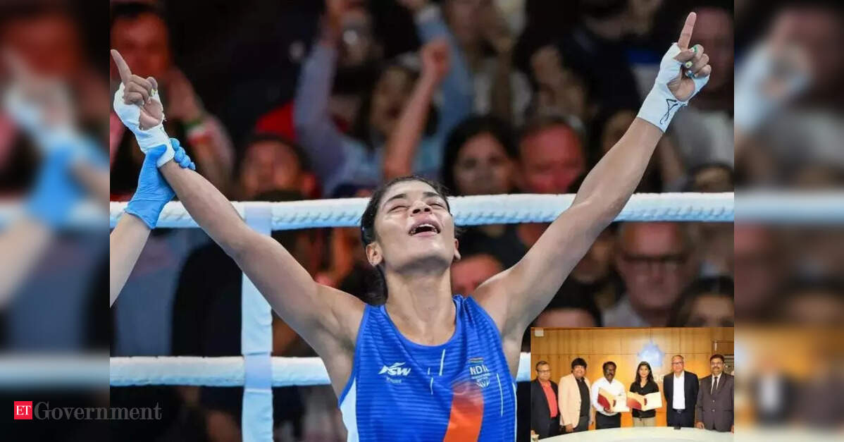 Central PSU NMDC signs up champion boxer Nikhat Zareen as its brand ...