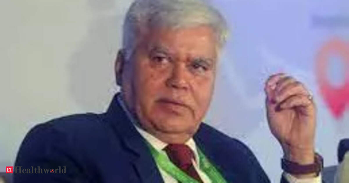 DR R S Sharma: Dr RS Sharma completes tenure as NHA CEO, Health News ...