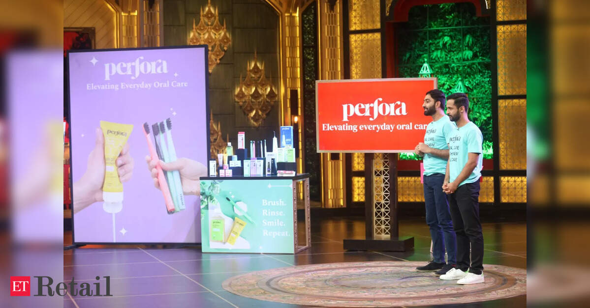Perfora bags 3-shark deal worth Rs 80 lakh at Shark Tank, ETRetail
