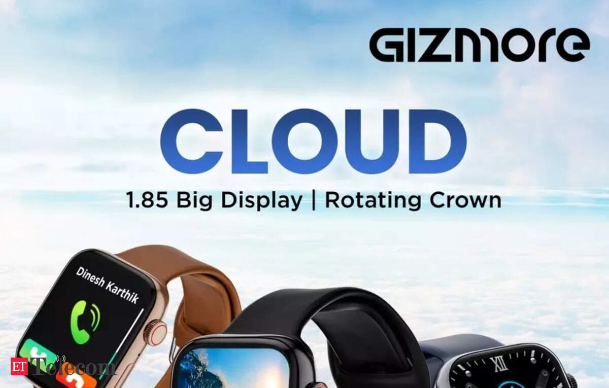 Gizmore Cloud Smartwatch: Gizmore launches new smartwatch 'Cloud' with ...