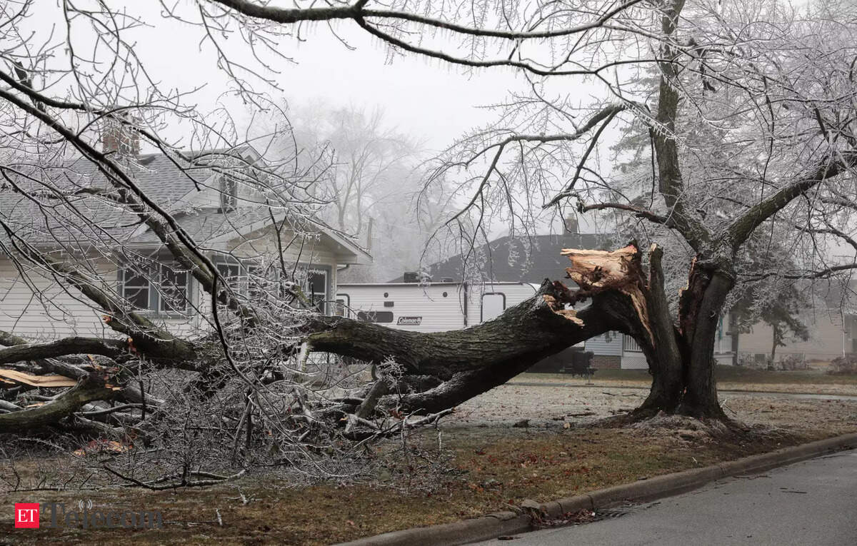 Ice storm causes internet outage in Michigan: NetBlocks, Telecom News ...