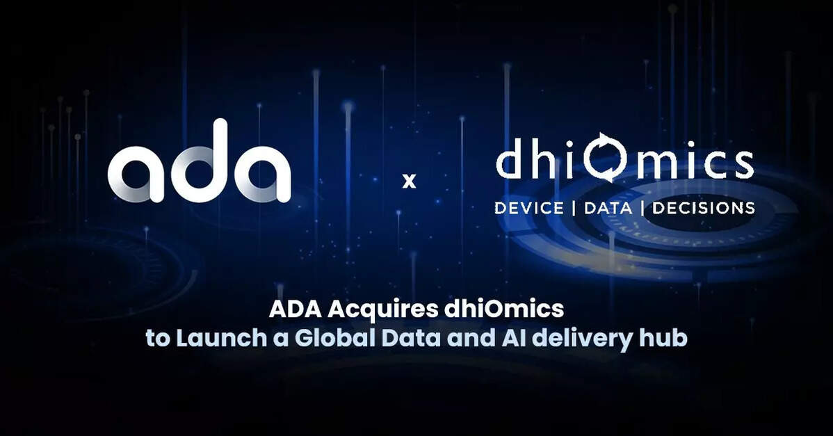 Singapore based ADA acquires dhiOmics to launch a global data and AI ...