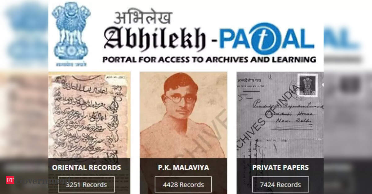 'Abhilekh Patal' now hosts over 1 crore pages of digital records of ...